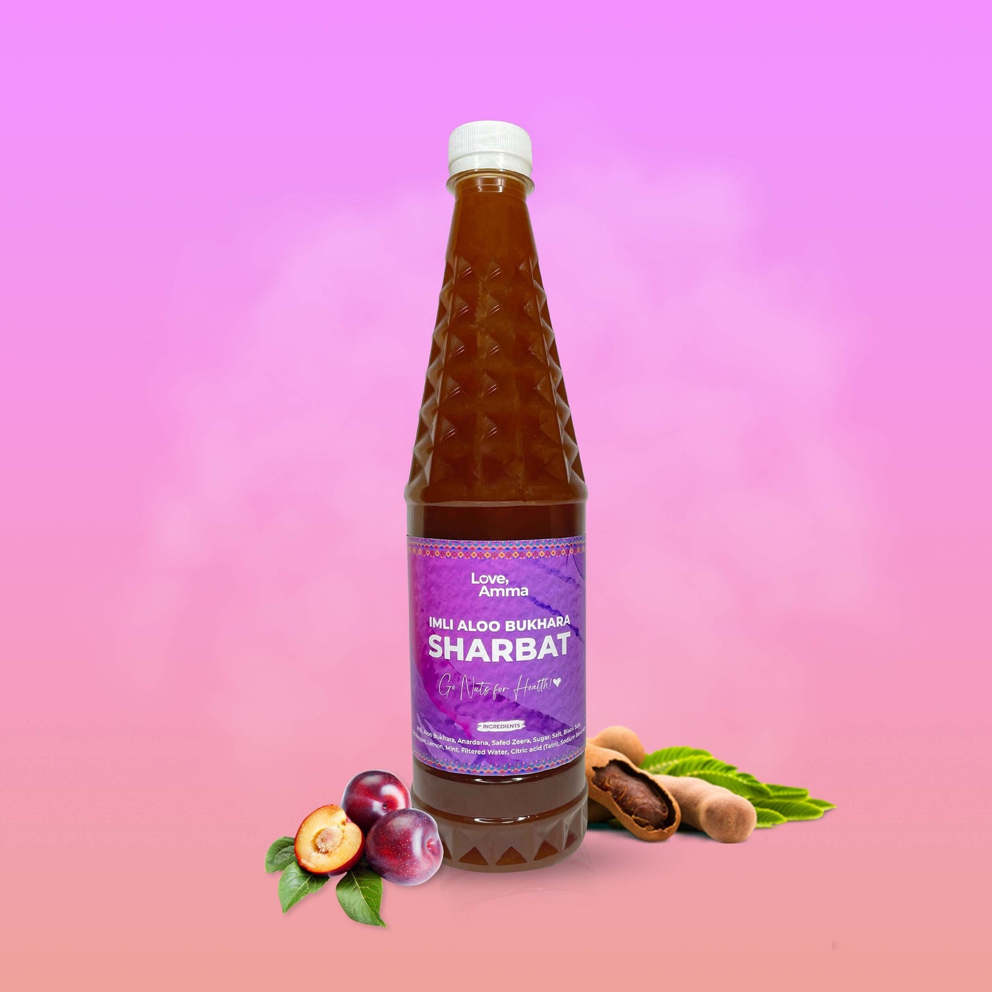 Get 100% Organic And Fresh Imli Aloo Bukhara Sharbat in Pakistan – loveamma